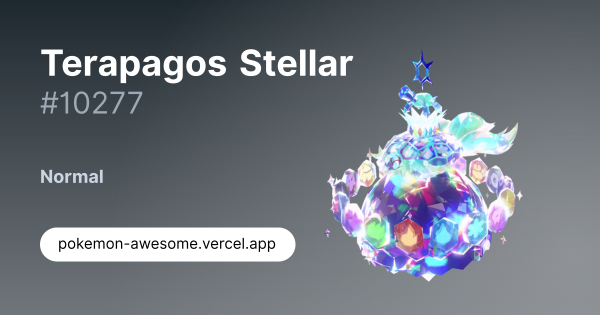 Terapagos Stellar · #10277