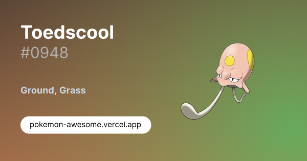 Toedscool · #0948