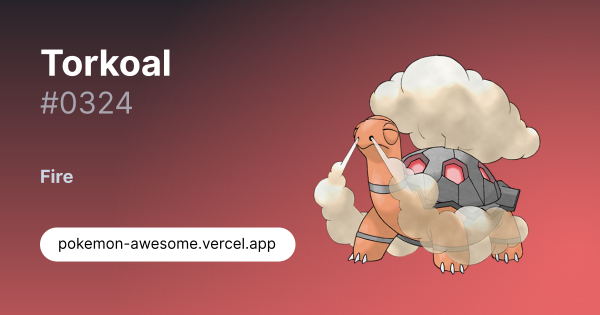Torkoal · #0324