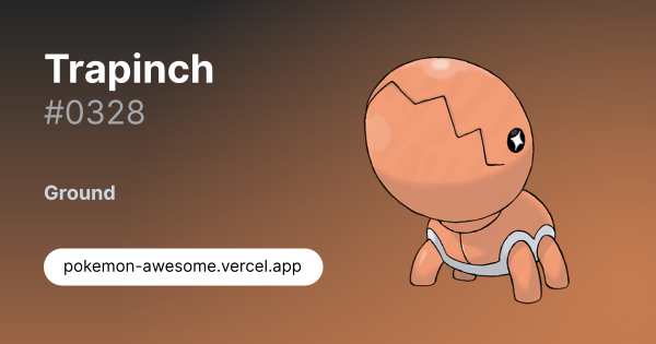 Trapinch · #0328