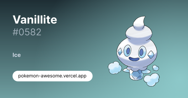 Vanillite · #0582