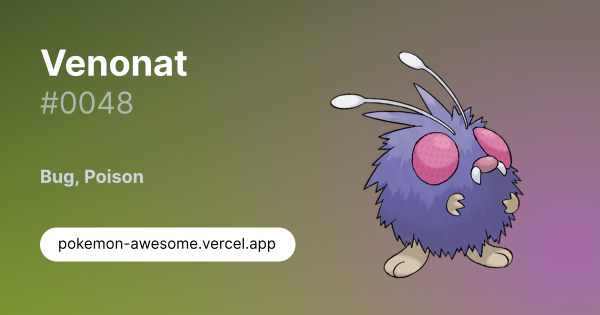 Venonat · #0048
