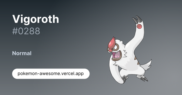 Vigoroth · #0288