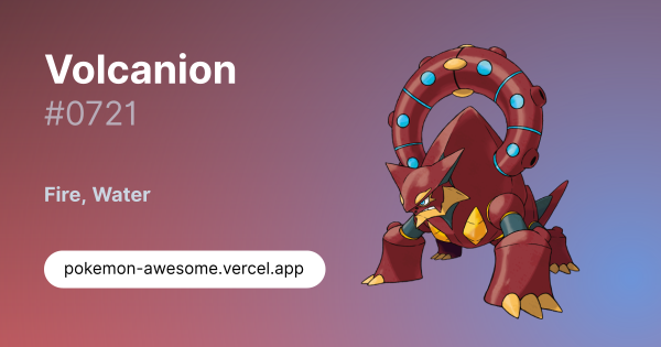 Volcanion · #0721