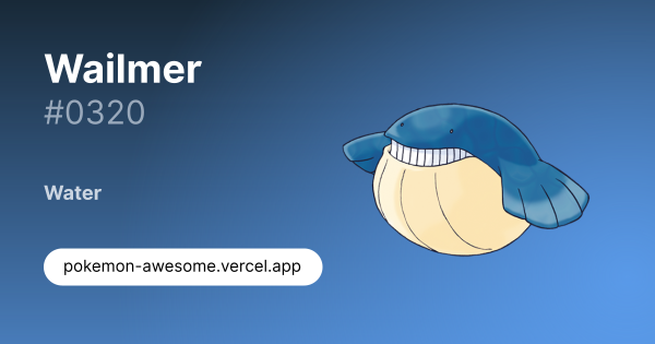 Wailmer · #0320