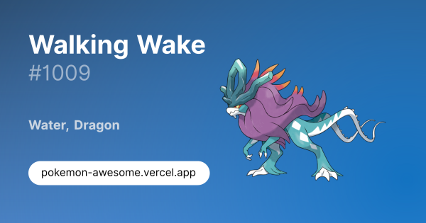 Walking Wake · #1009