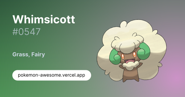 Whimsicott · #0547