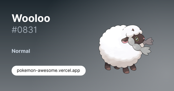 Wooloo · #0831